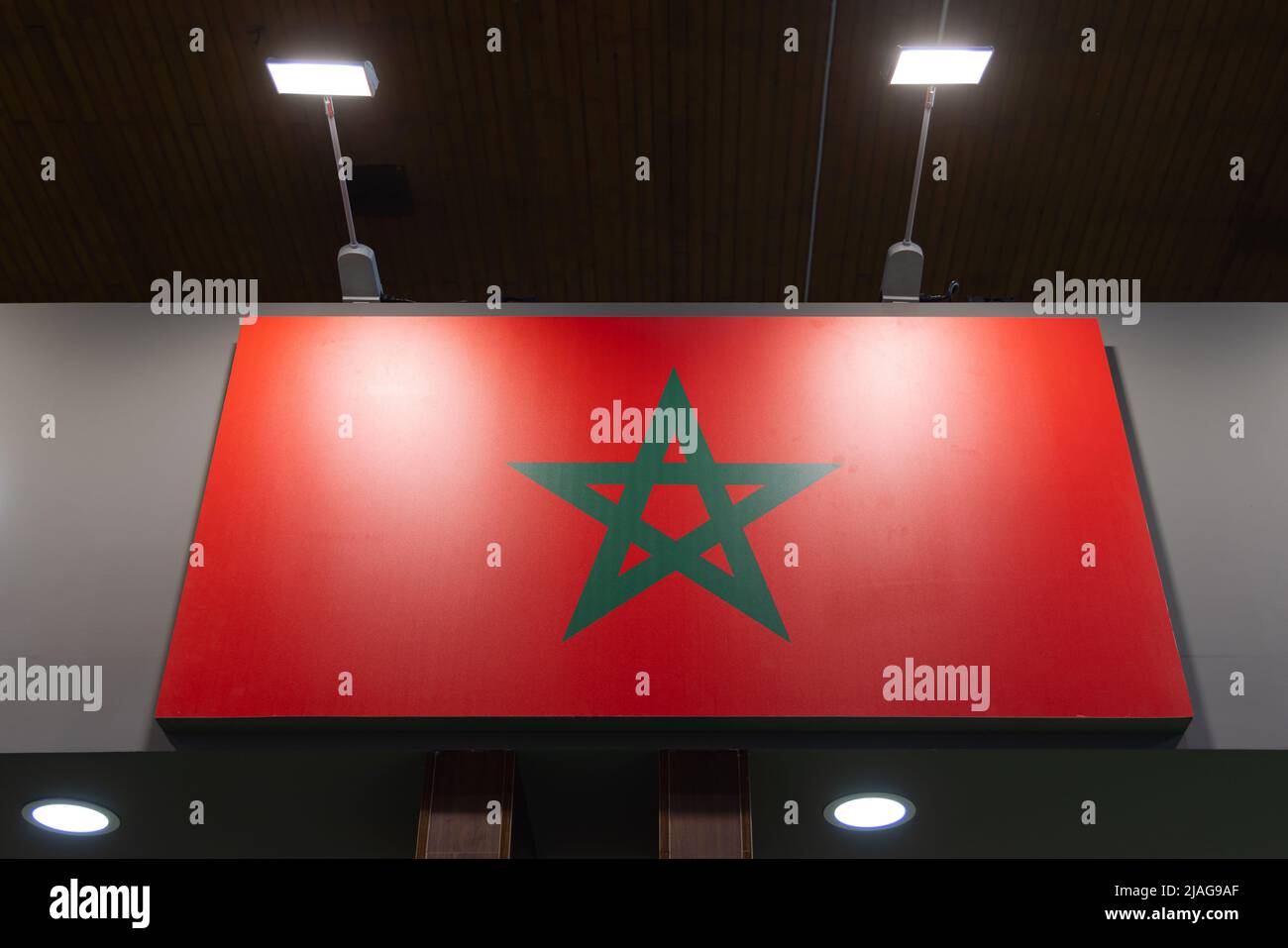 Flag of kingdom morocco hi-res stock photography and images - Alamy