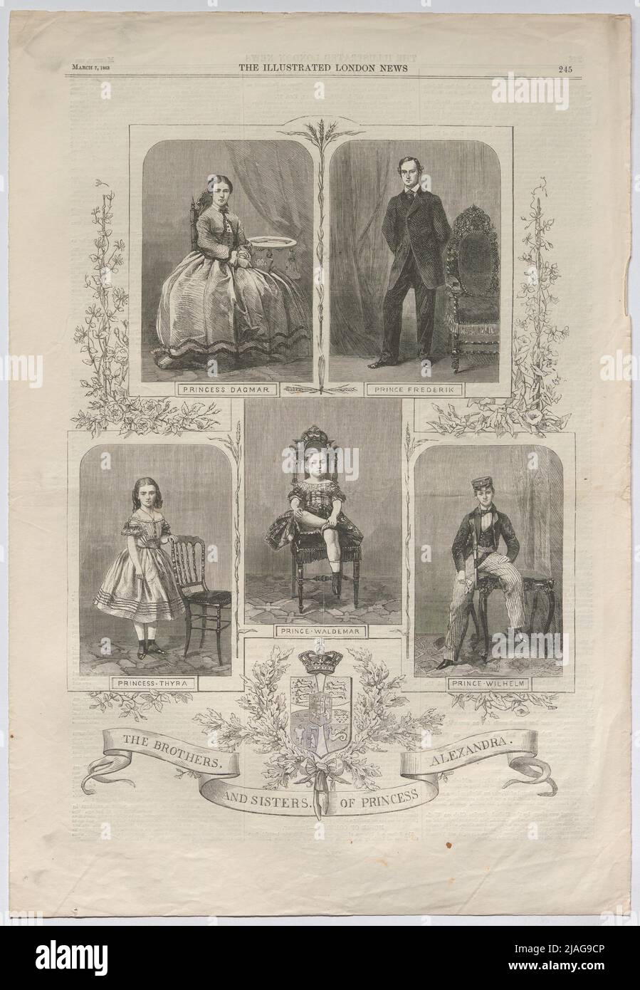 The Brozher and Sisters of Princess Alexandra. ". The brothers and ...