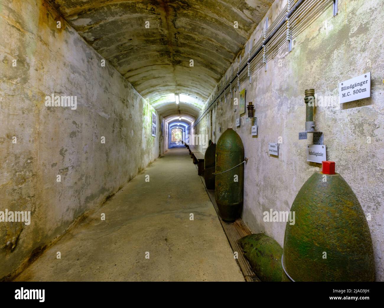 World War Two air raid shelter on the German North Sea island of ...