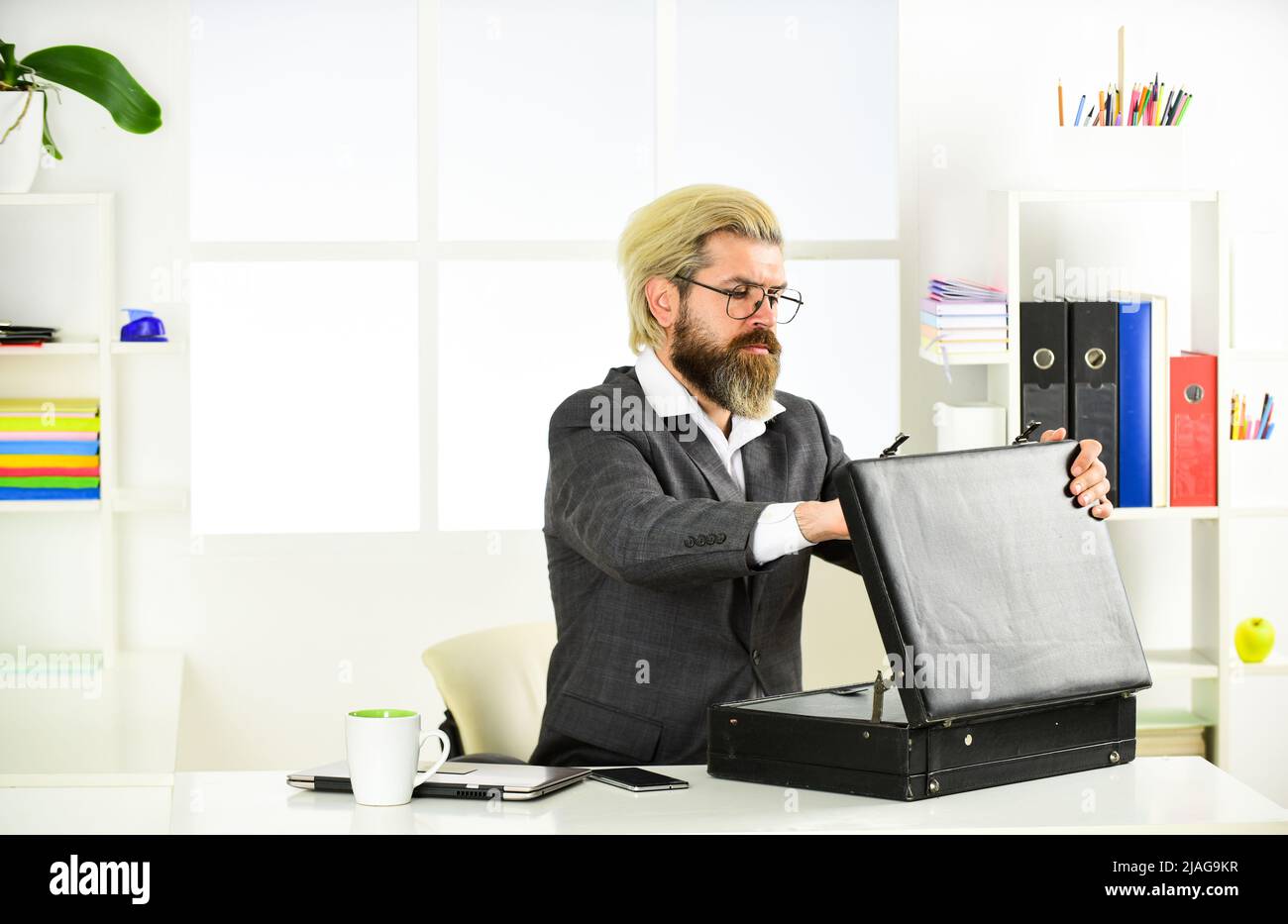 this is crime. successful bearded man got lot of money. he make dollars ...