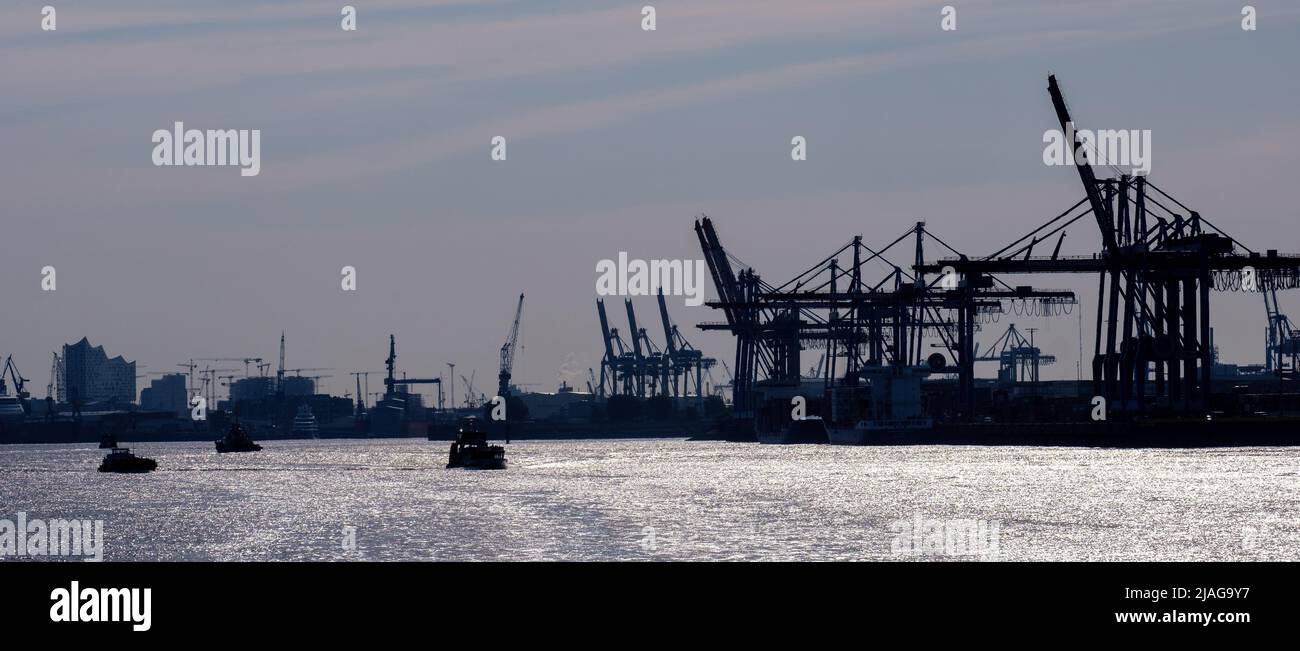 Port of Hamburg, Germany Stock Photo - Alamy