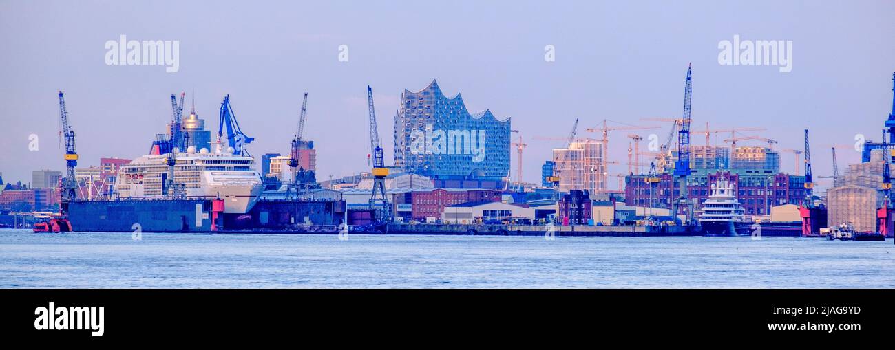 Port of Hamburg, Germany Stock Photo - Alamy