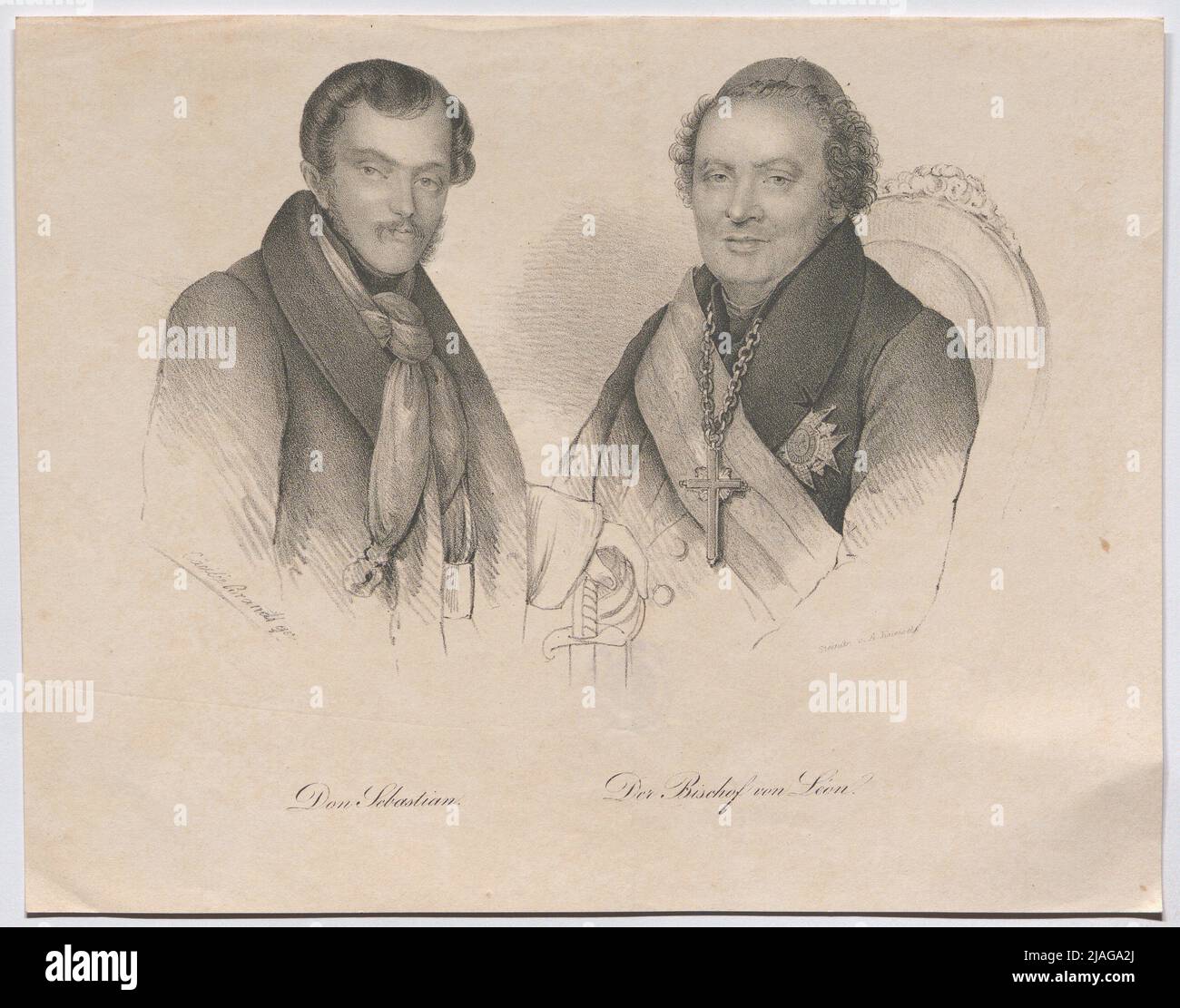 Don Sebastian. The Bishop of Leon. ". Don Sebastian and the Bishop of ...