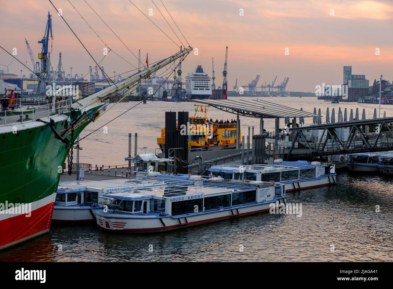 Port of Hamburg, Germany Stock Photo - Alamy