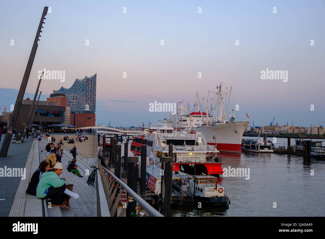 Port of Hamburg, Germany Stock Photo - Alamy