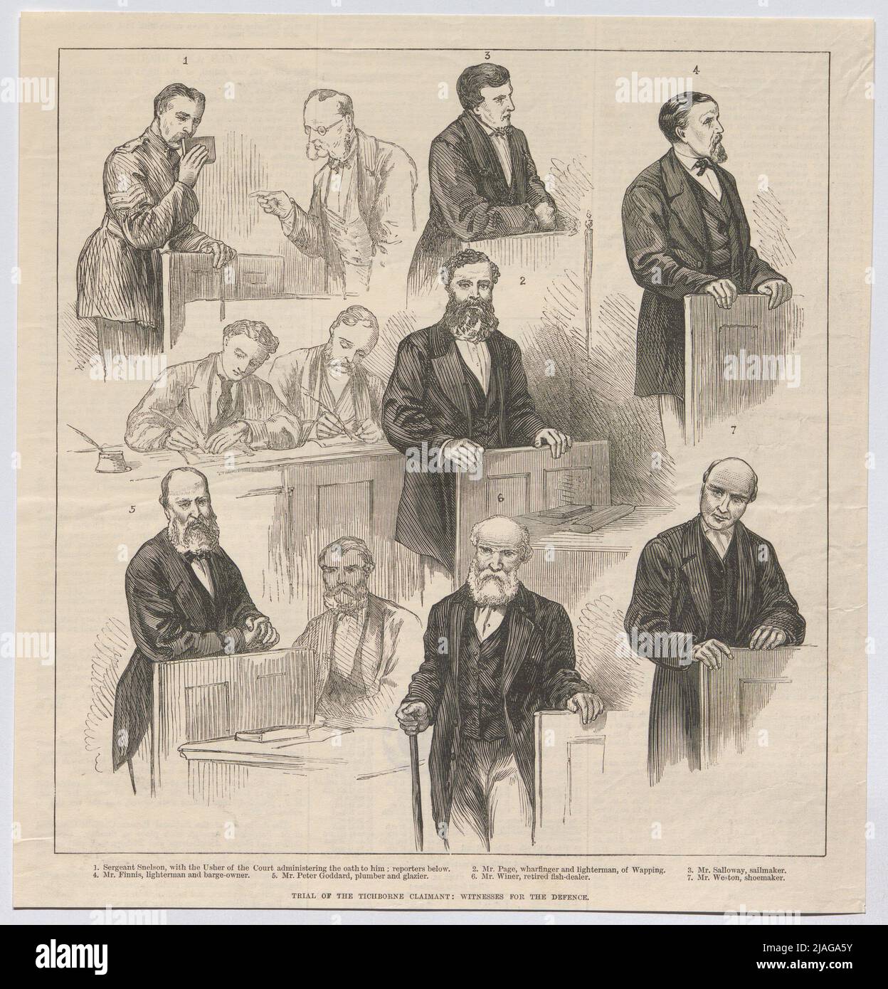 Courtroom trial british 19th century hi-res stock photography and ...