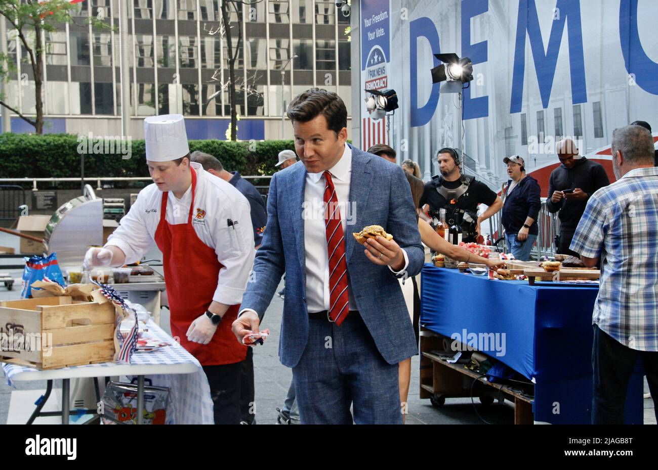 New York, USA. 30th May, 2022. (NEW) Fox and Friends Program during ...