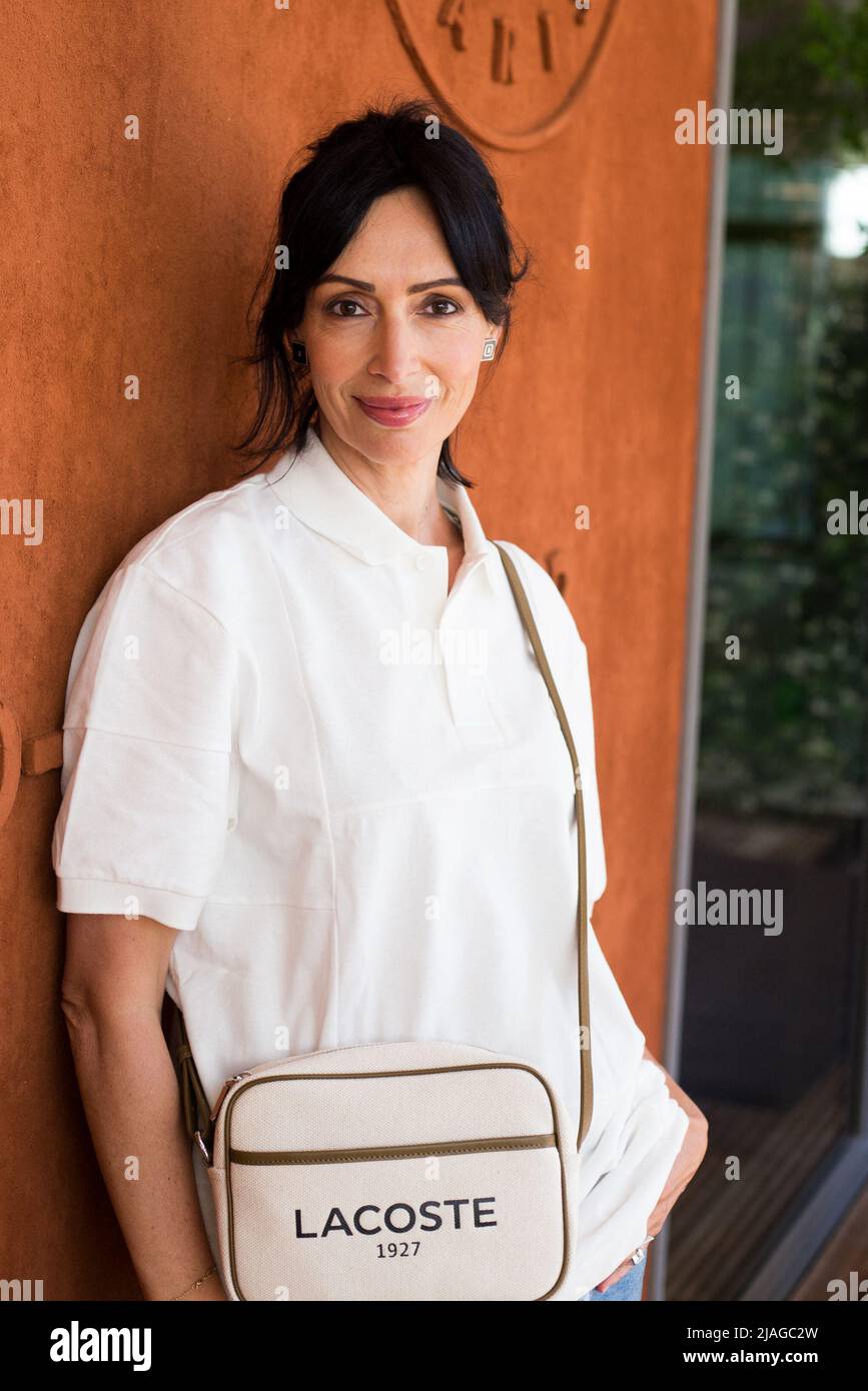 Geraldine Maillet at Village during French Open Tennis Roland Garros ...