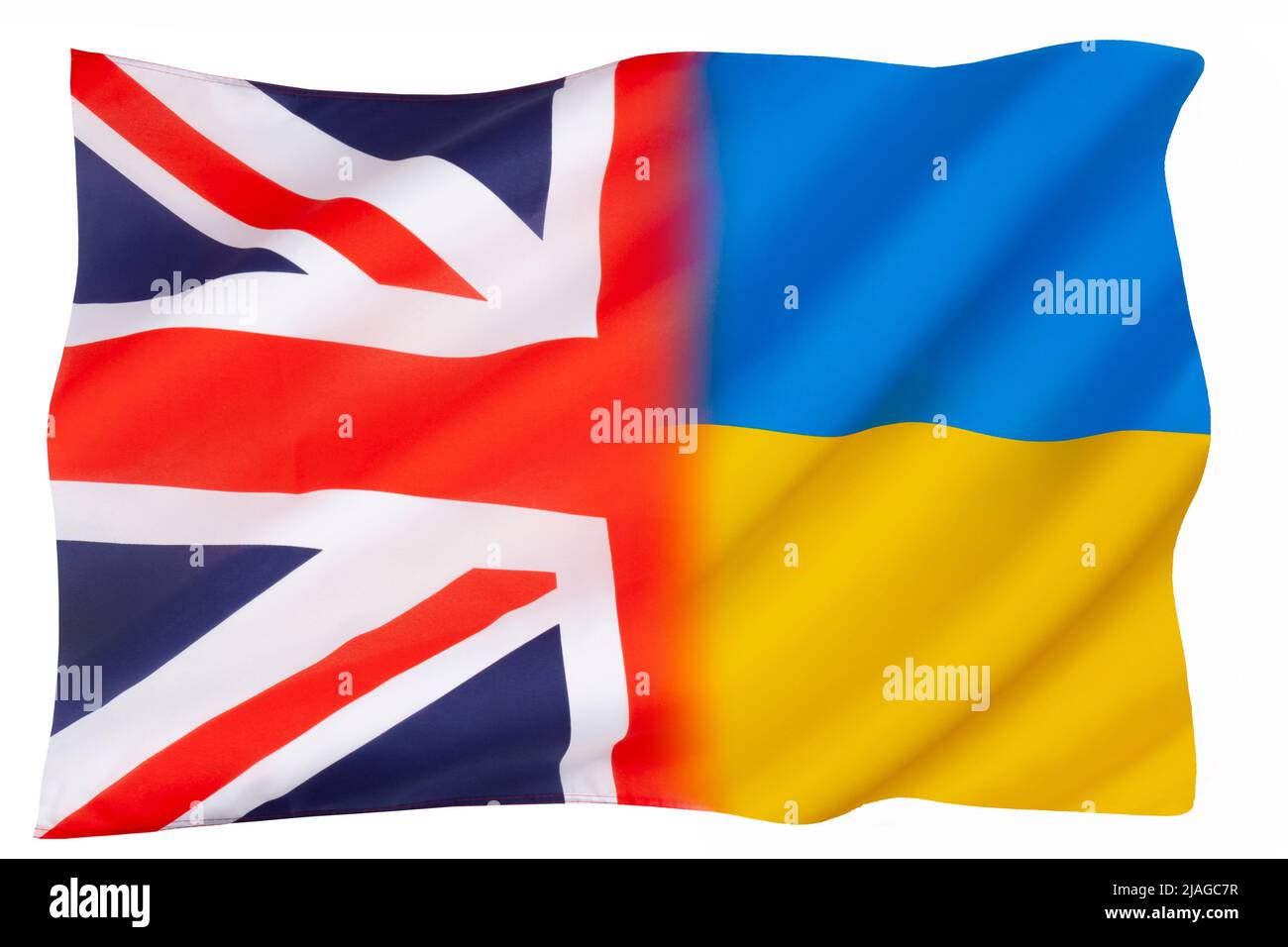 British flag ukraine flag hi-res stock photography and images - Alamy