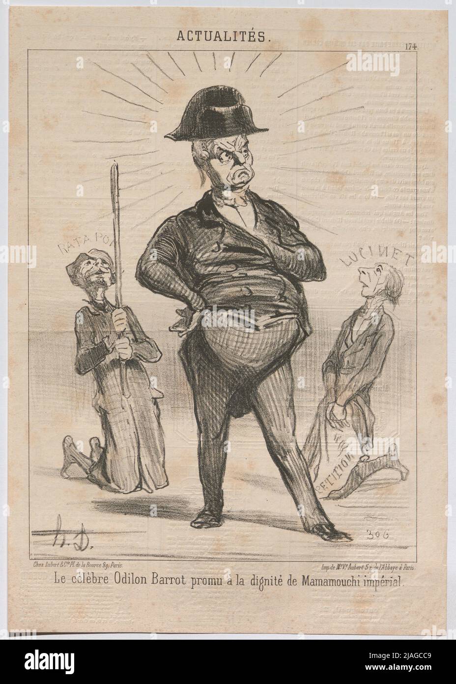 Imperial mamamouchi le celebre odilon barrot promu hi-res stock ...