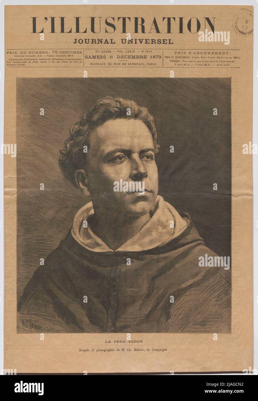 Father Didon ". Henri Didon, DominikanerPater und Prediger (" Universal ...