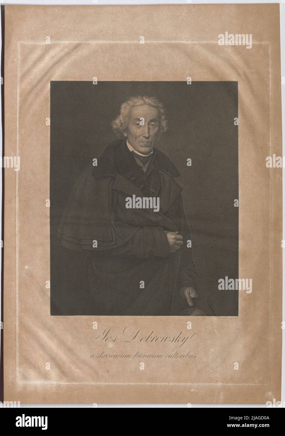 Jos. Dobrowsky, A Slavicarum Literarum Cultoribus ". Joseph Dobrowsky ...