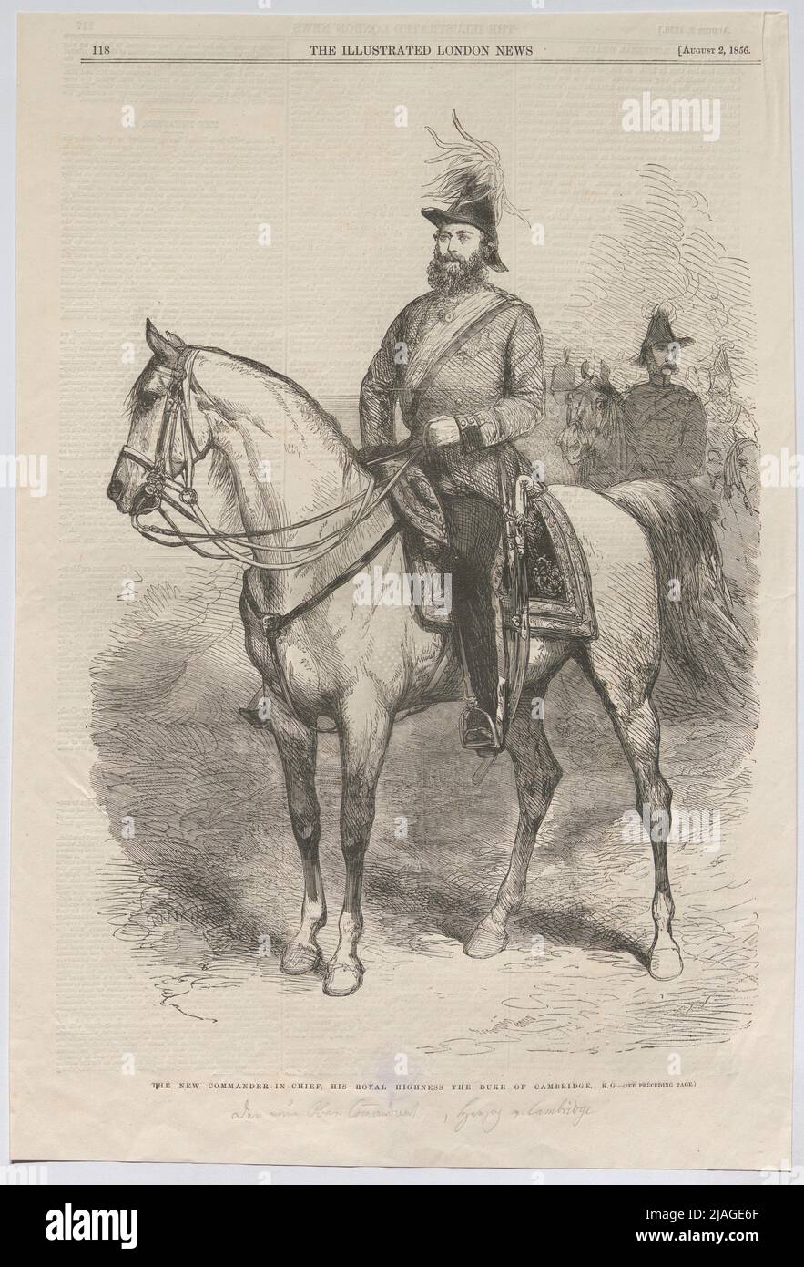 The New Commander-In-Chief, his Royal Highness the Duke of Cambridge ...