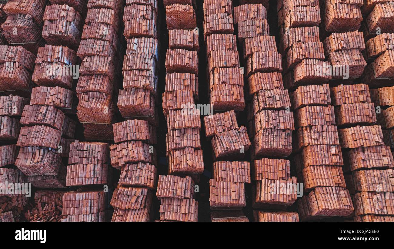 Construction of warehouse view up hi-res stock photography and images ...