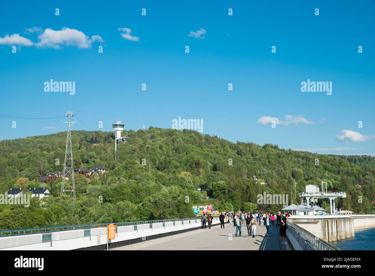 Solina dam hi-res stock photography and images - Alamy