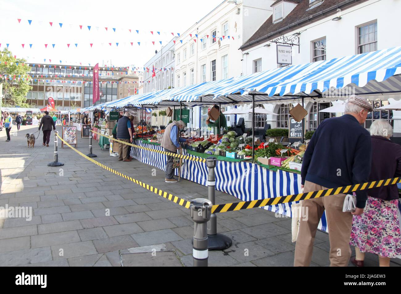 Warwick market square hi-res stock photography and images - Alamy