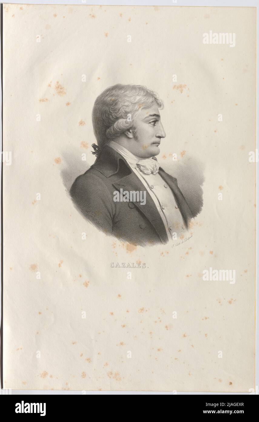 Cazales. Francois Seraphin Delpech (1778—1825), lithographer, after ...