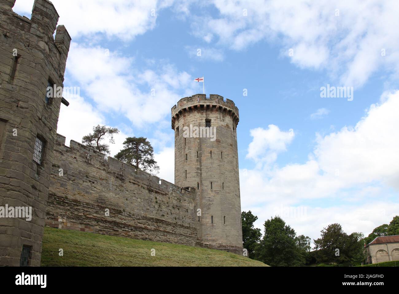 Guy's Tower at Warwick Castle, Warwickshire, West Midlands, England, UK ...