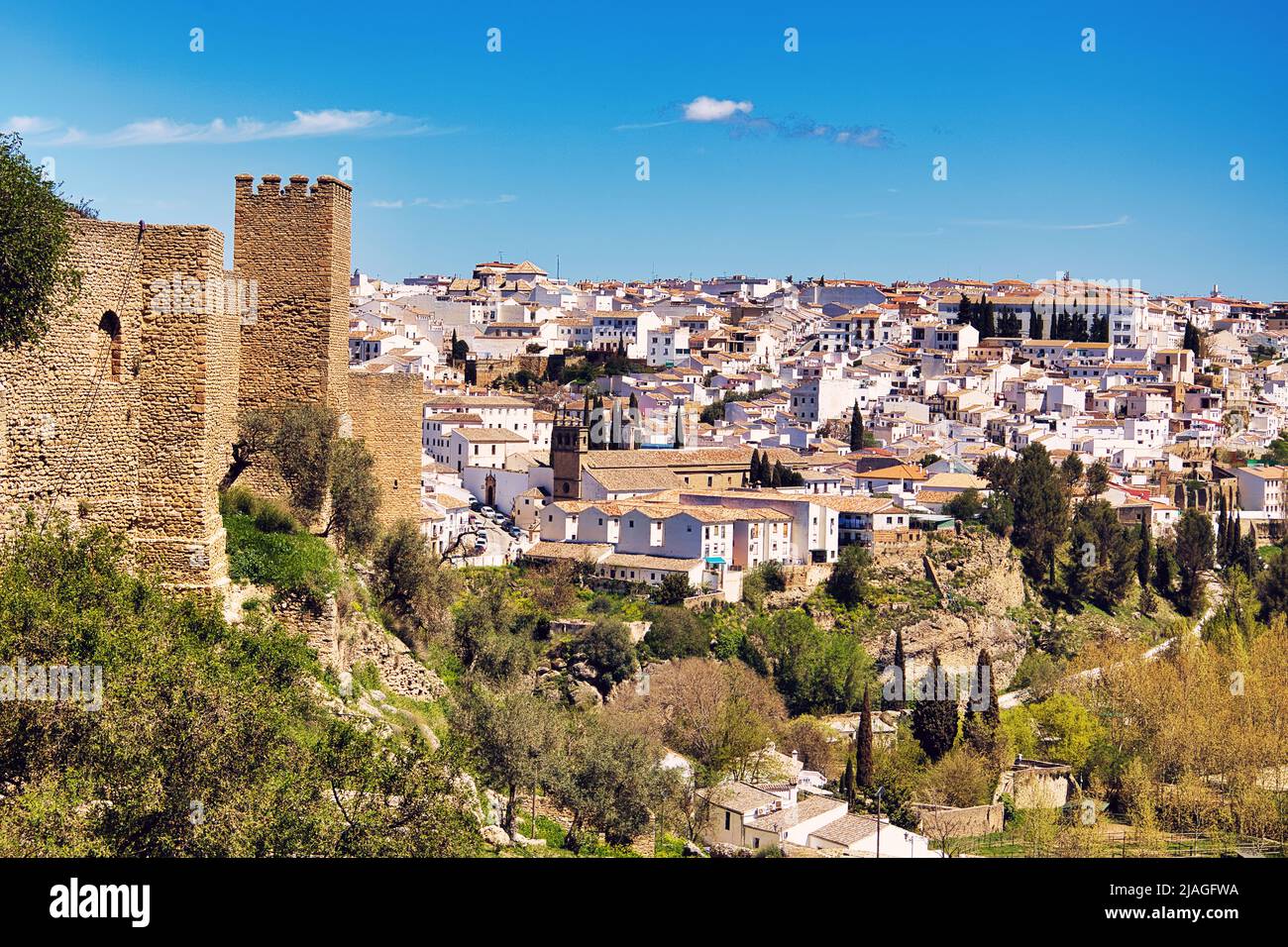 Malaga spain city spring hi-res stock photography and images - Alamy