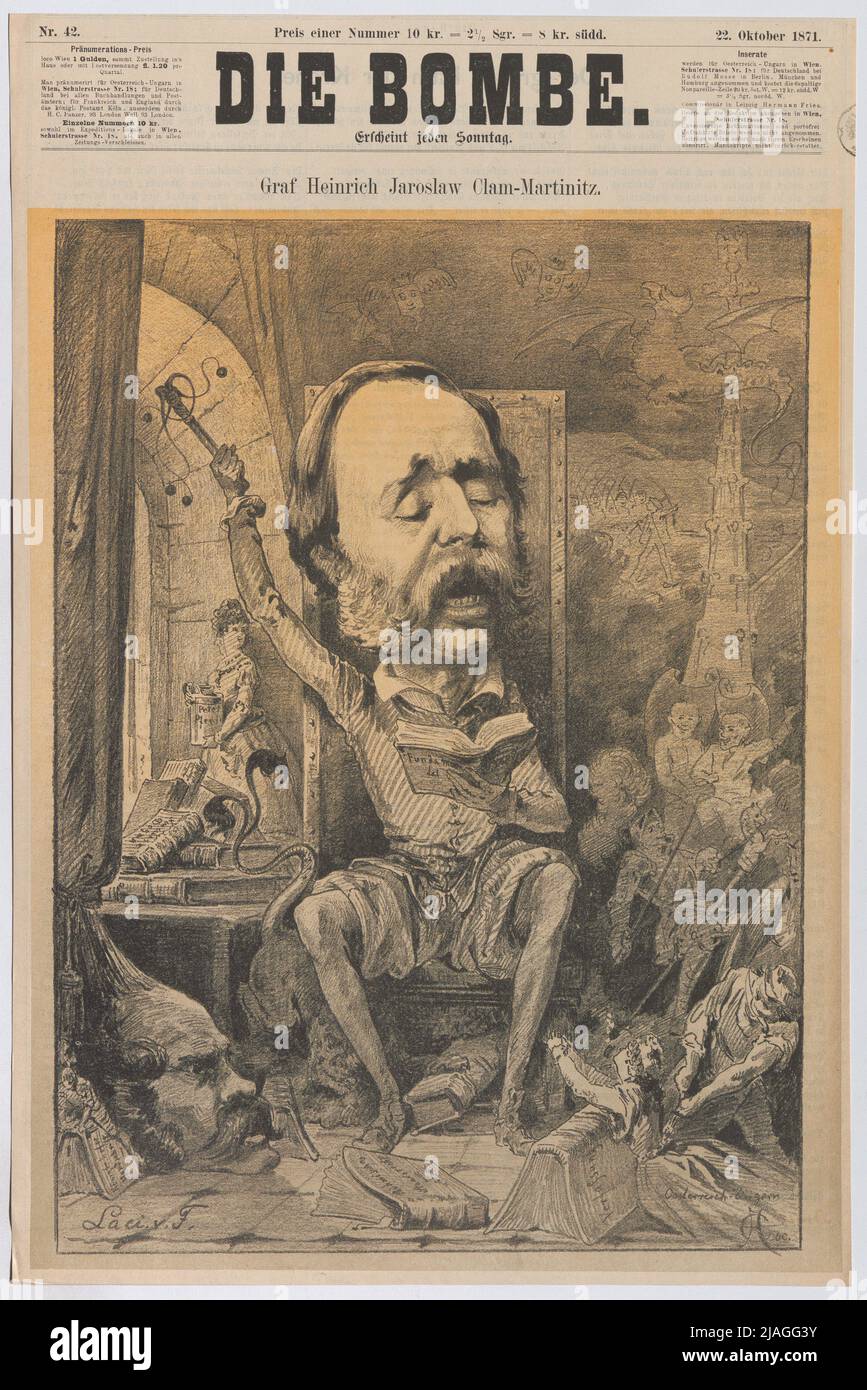 Count Heinrich Jaroslaw Clam-Martinitz; Count Hohenwart, fundamental ...