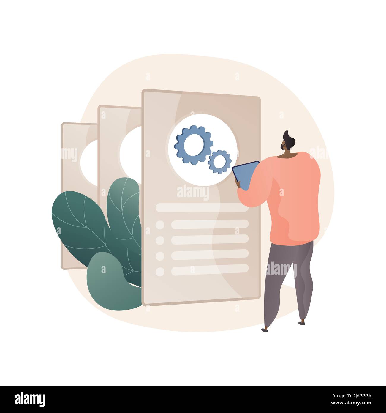 Vacancies abstract concept vector illustration Stock Vector Image & Art ...