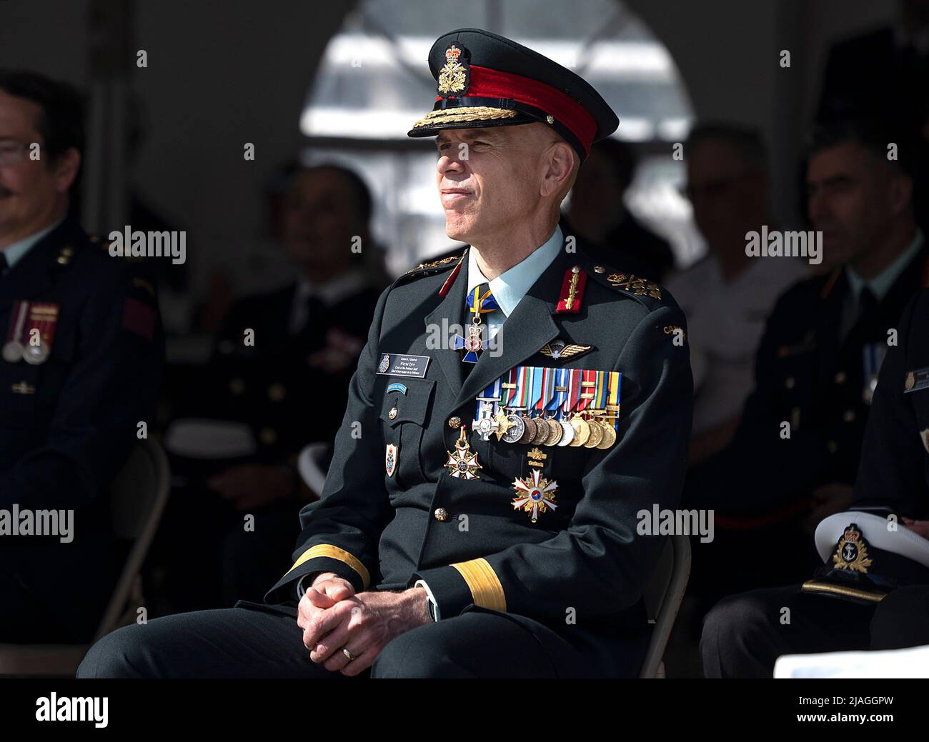 Gen. Wayne Eyre, attends a Change of Command ceremony at HMC Dockyard ...