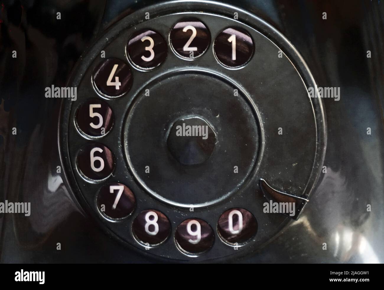 Old telphone 1950 about Stock Photo - Alamy