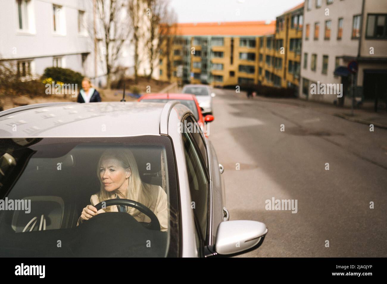 View through front windshield hi-res stock photography and images - Alamy