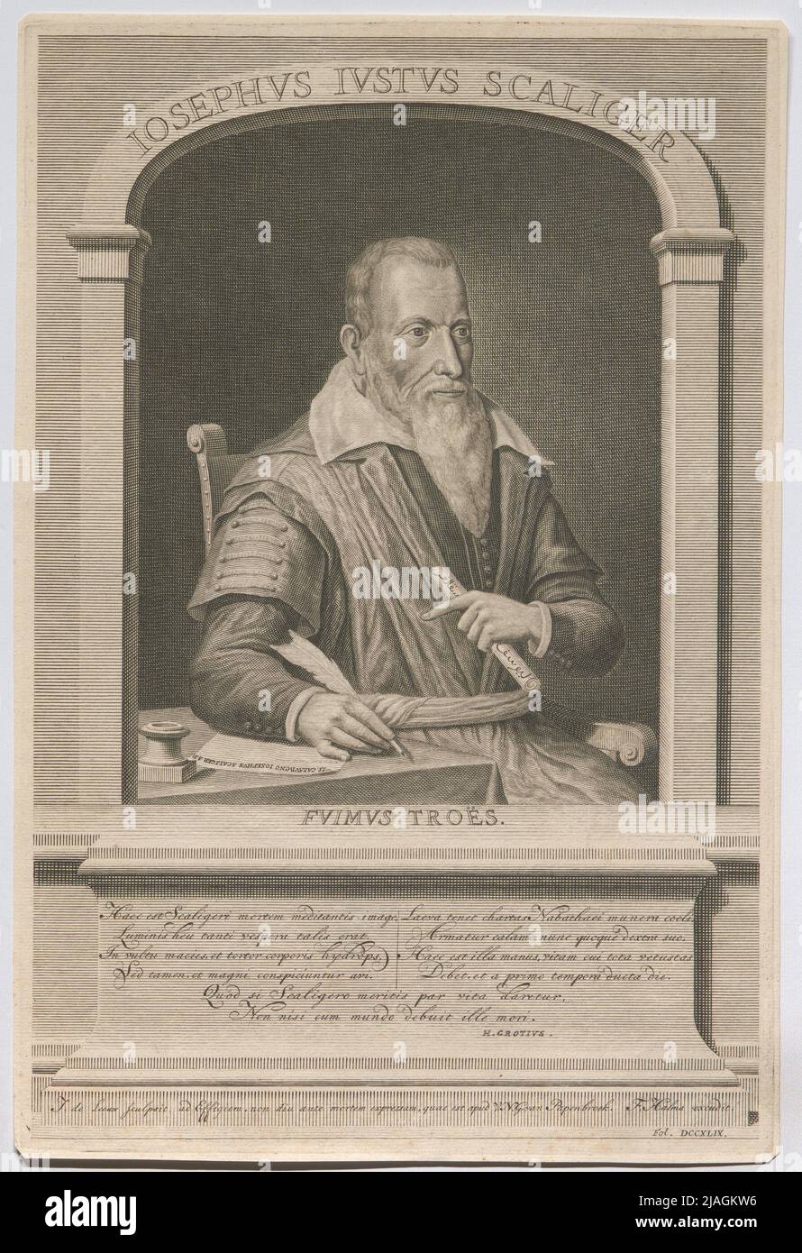 Josephus just Scaliger. ". Joseph Justus Scaliger, Gelehrter. Jan de ...