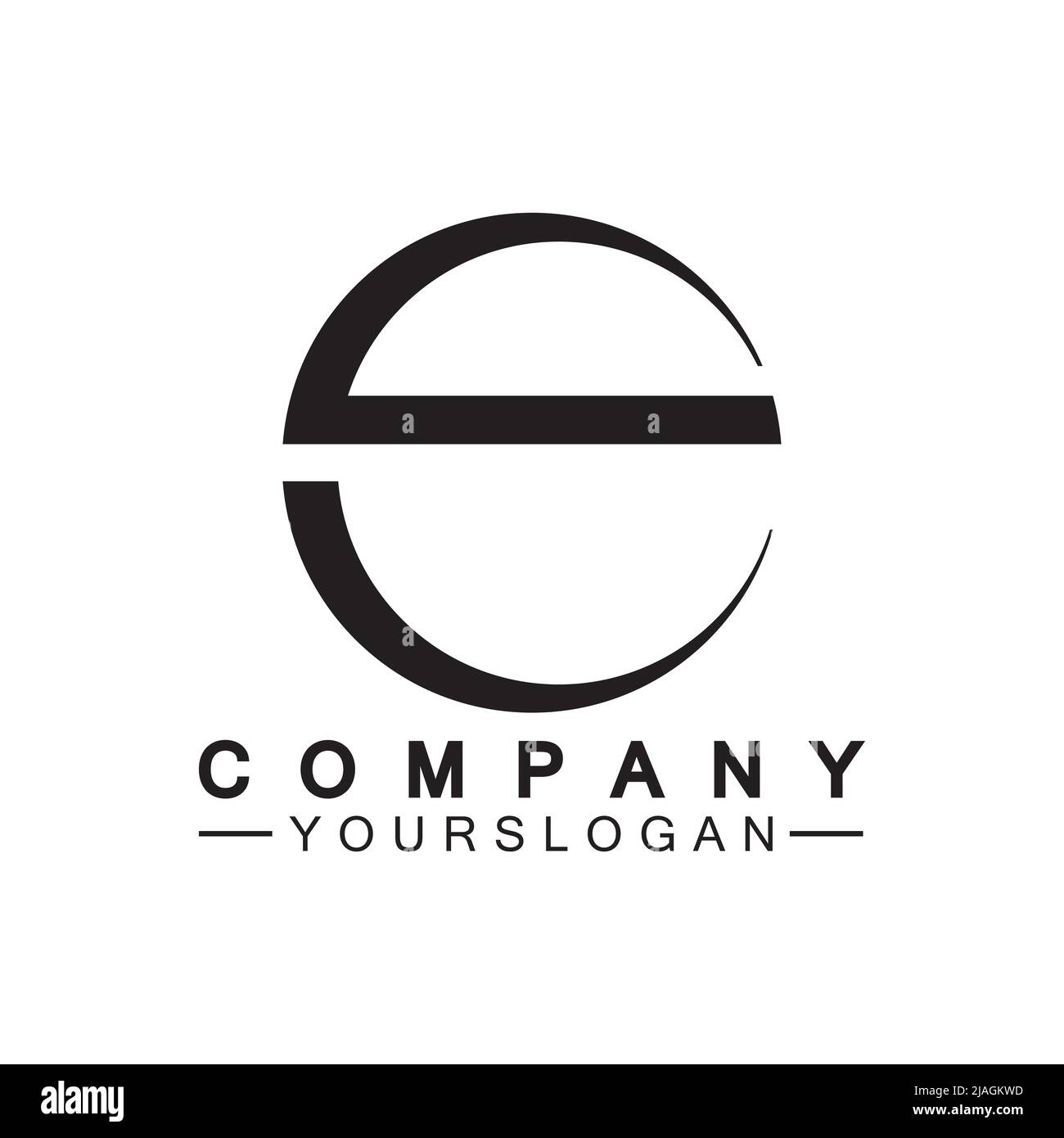 Letter E logo icon design template Stock Vector Image & Art - Alamy