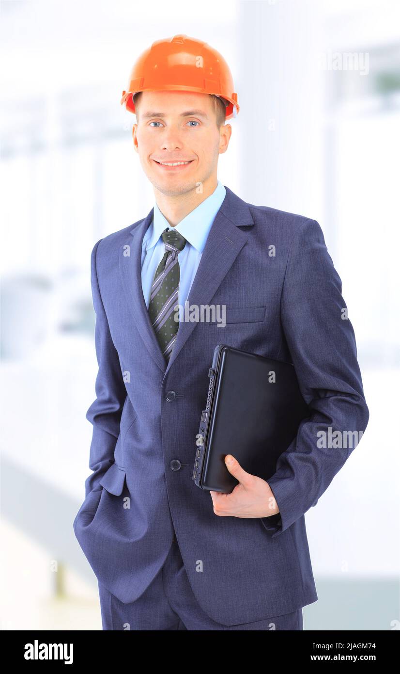 Serious architect man in the office Stock Photo - Alamy