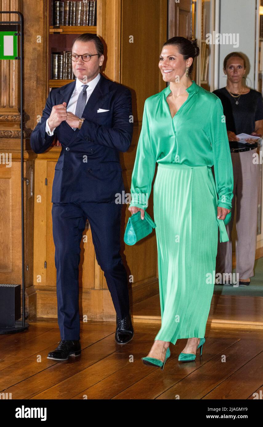 Prince Daniel and Crown Princess Victoria when the Crown Princess ...