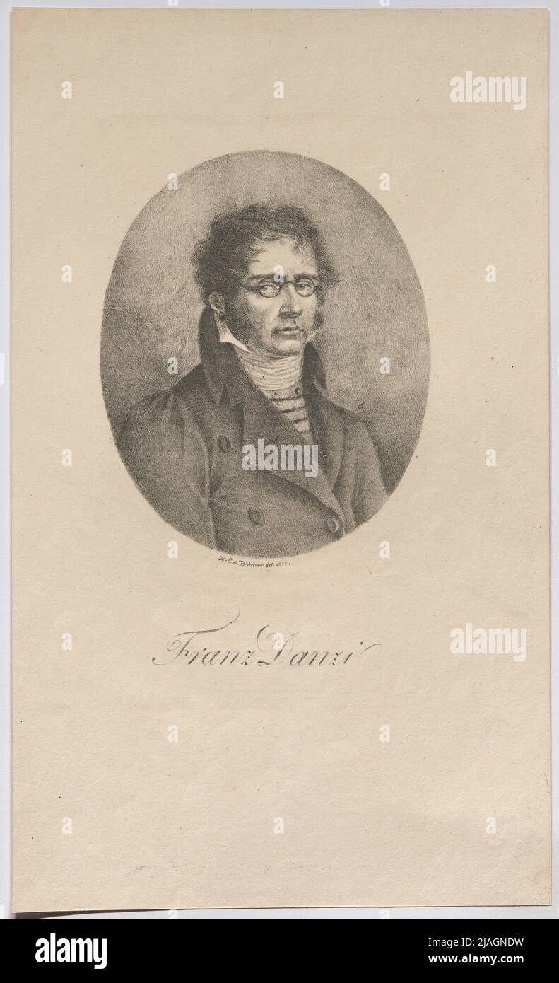 Franz Danzi. ". Franz Danzi, composer and conductor. Heinrich Eduard von Wintter (1788-1829 ...