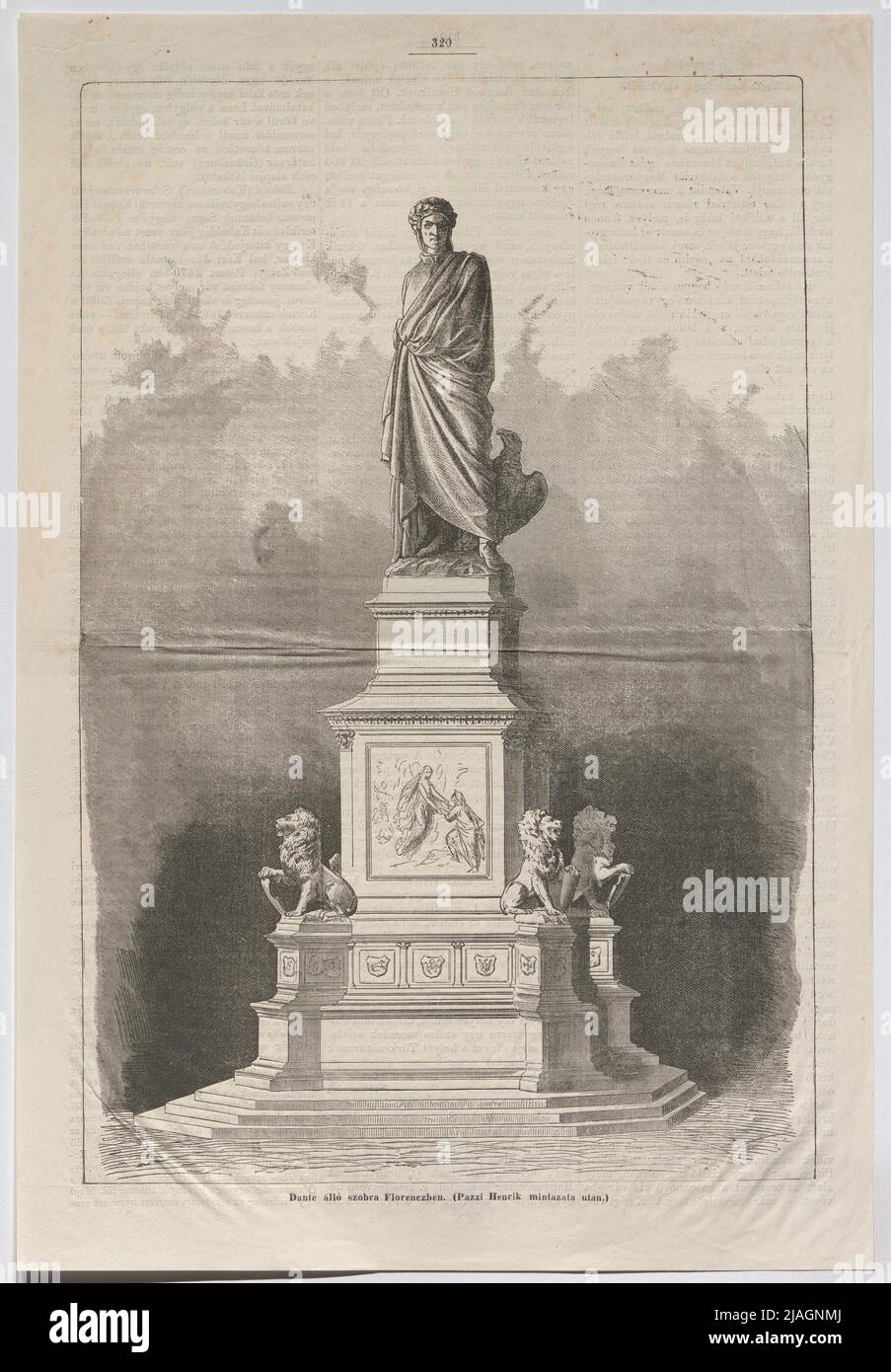 Dante alighieri statue in florenz hi-res stock photography and images ...