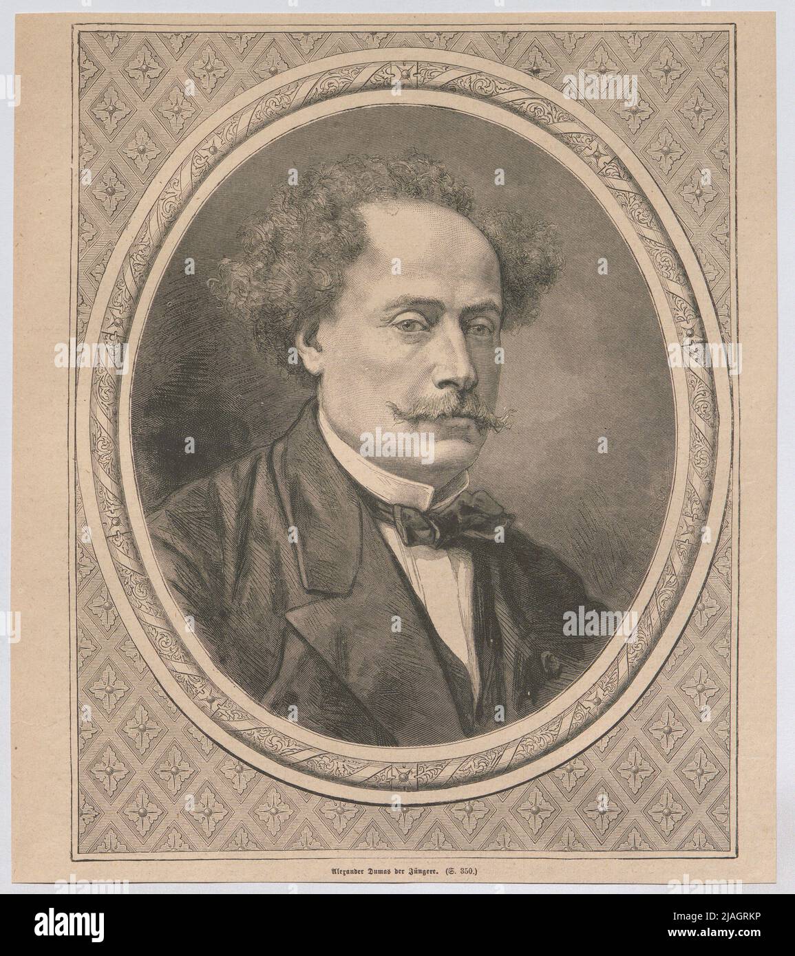 Alexander Dumas the Younger ". Alexandre Dumas the younger (from ...