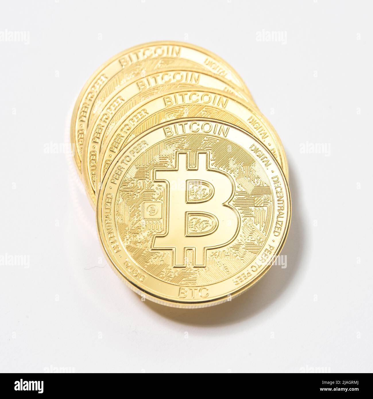 Bitcoin Chip Photo Stock Photo - Alamy