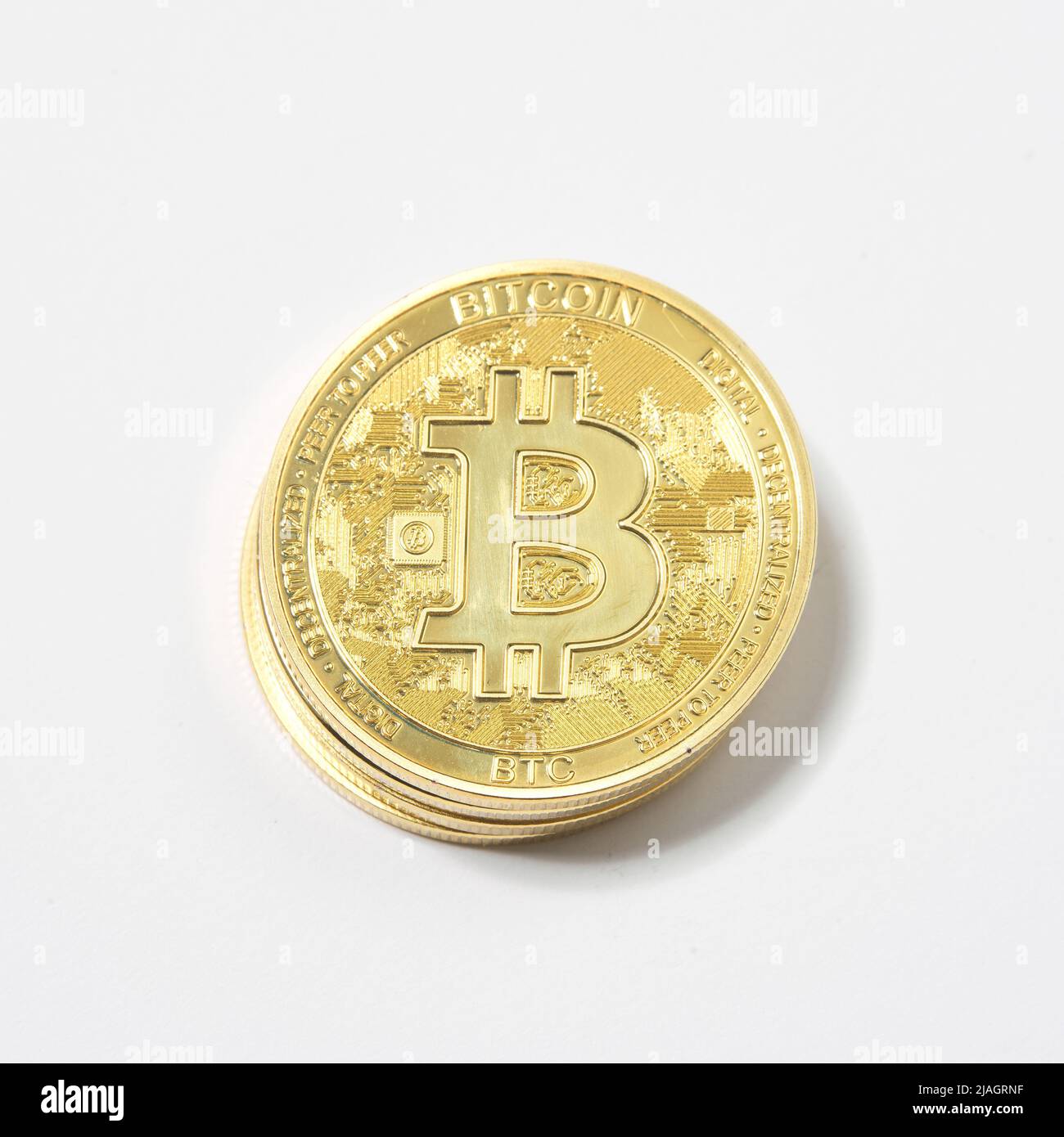 Bitcoin Chip Photo Stock Photo - Alamy