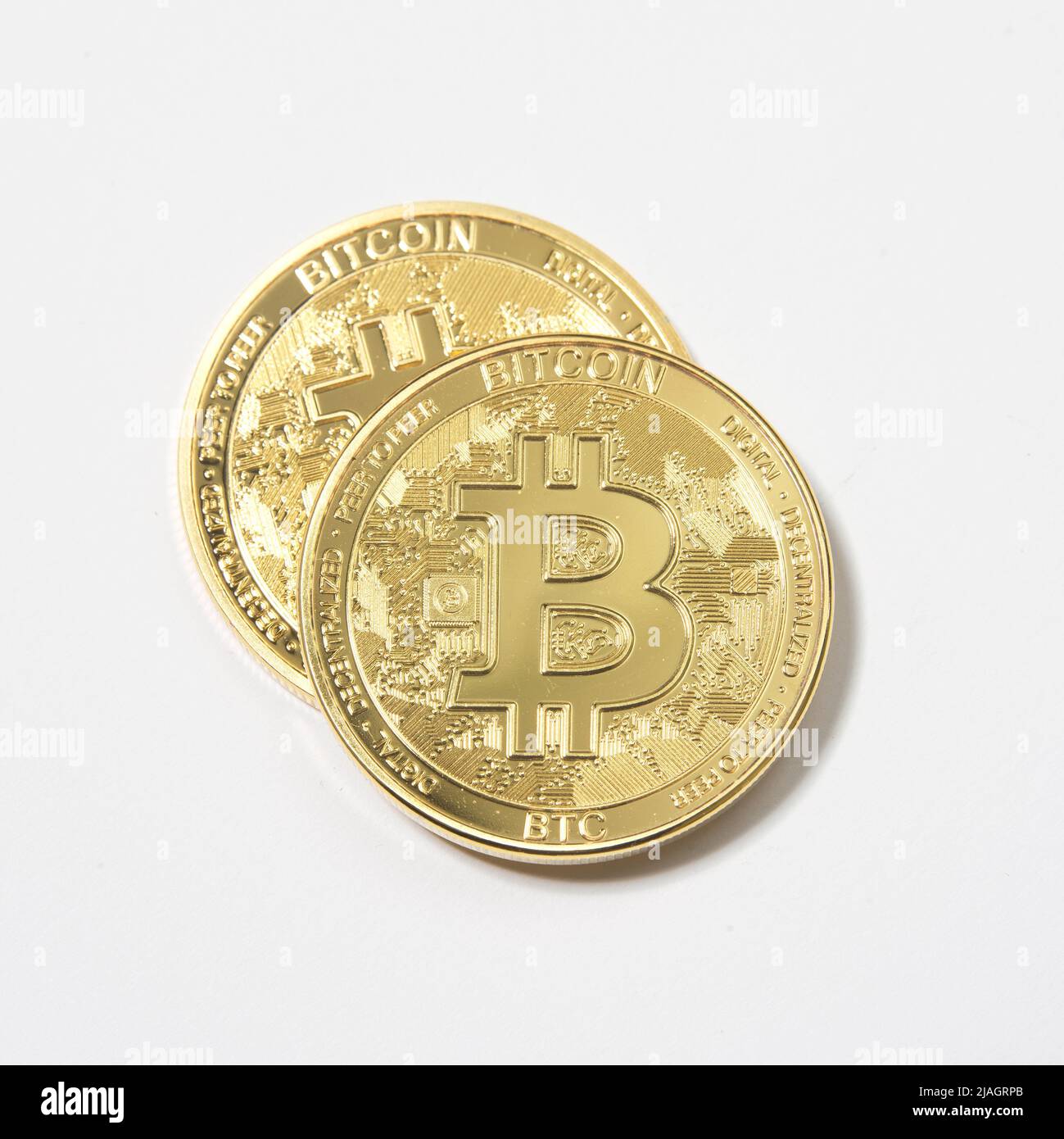 Bitcoin Chip Photo Stock Photo - Alamy