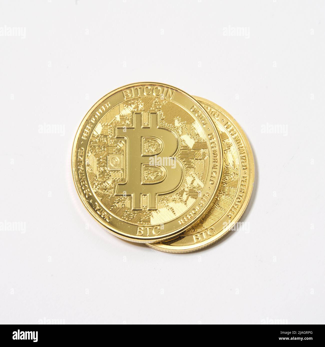 Bitcoin Chip Photo Stock Photo - Alamy