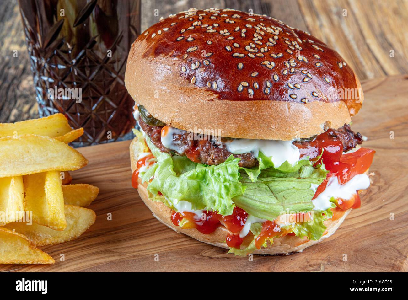 Brioche burger onions hi-res stock photography and images - Alamy