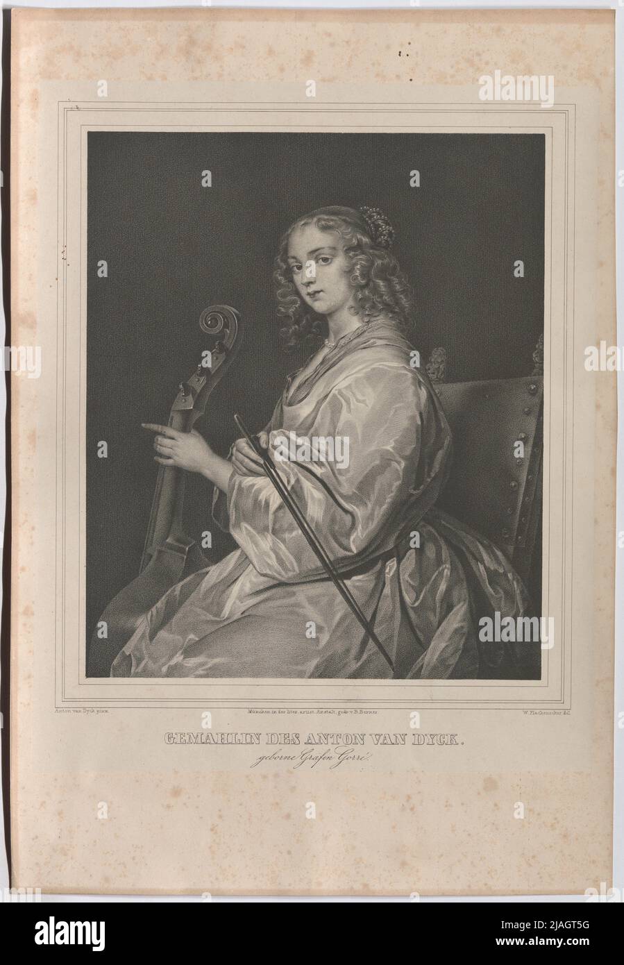 Women of Anton van Dyck. Born Countess Gorré ". Anthoni dyck's wife ...
