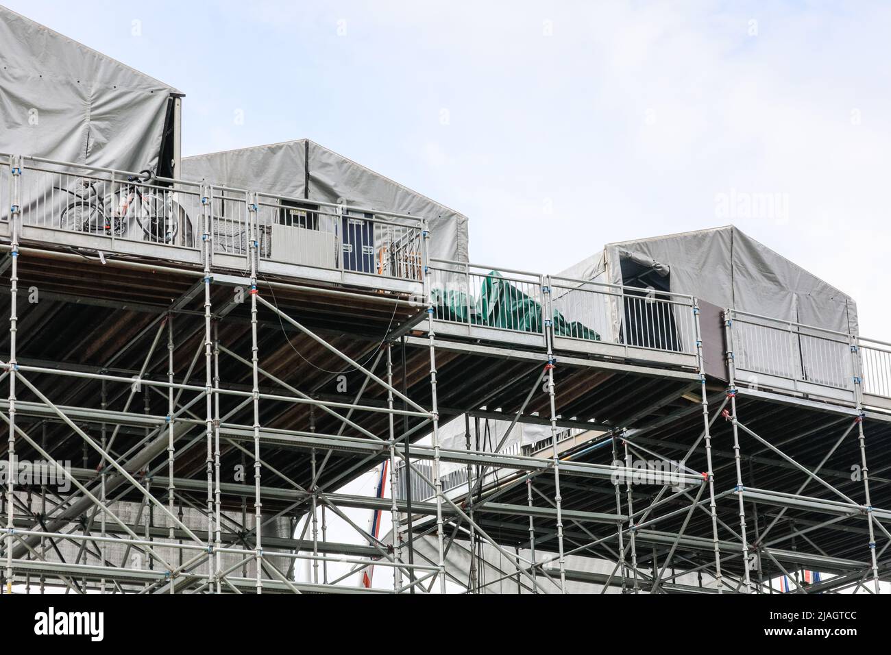 Blocking off access hi-res stock photography and images - Alamy