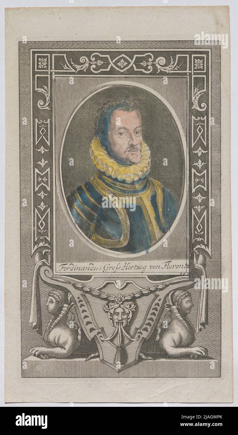 Ferdinandus Gross Hertzog von Florentz ". Ferdinand I., Grand Duke of ...