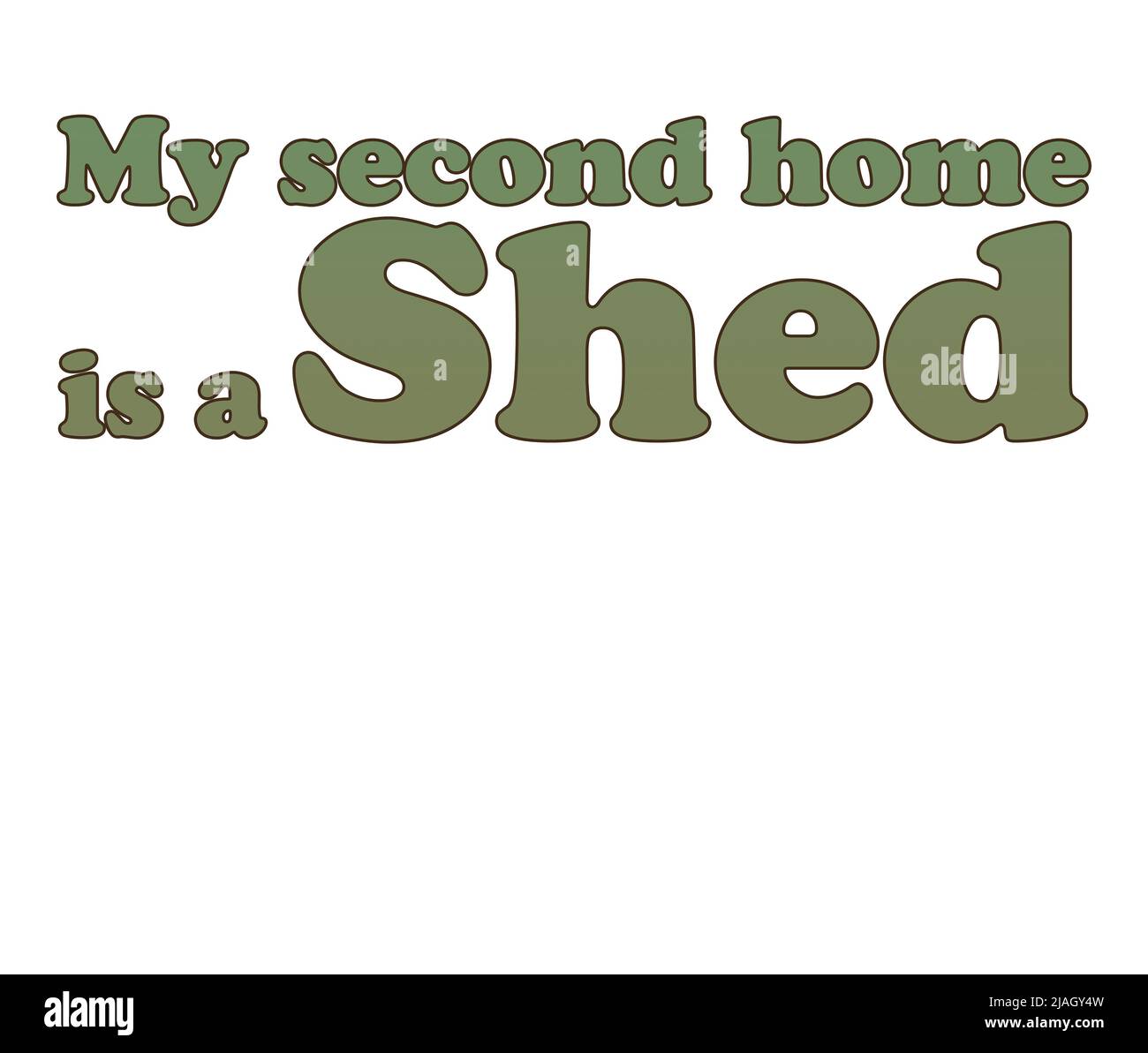 Garden sheds Cut Out Stock Images & Pictures - Alamy