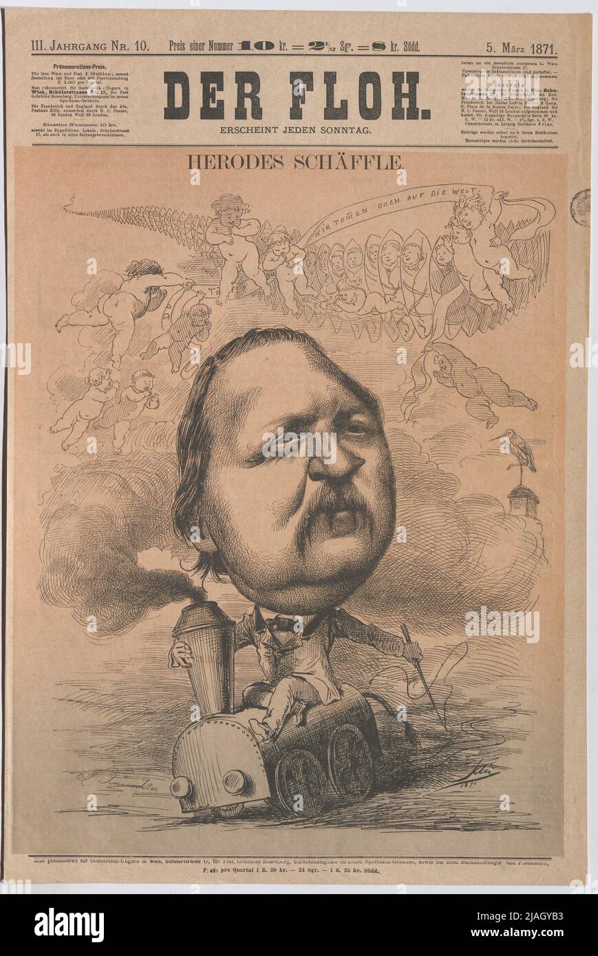 Herodes Schäffle. ". Minister of Commerce Albert Eberhard Friedrich ...