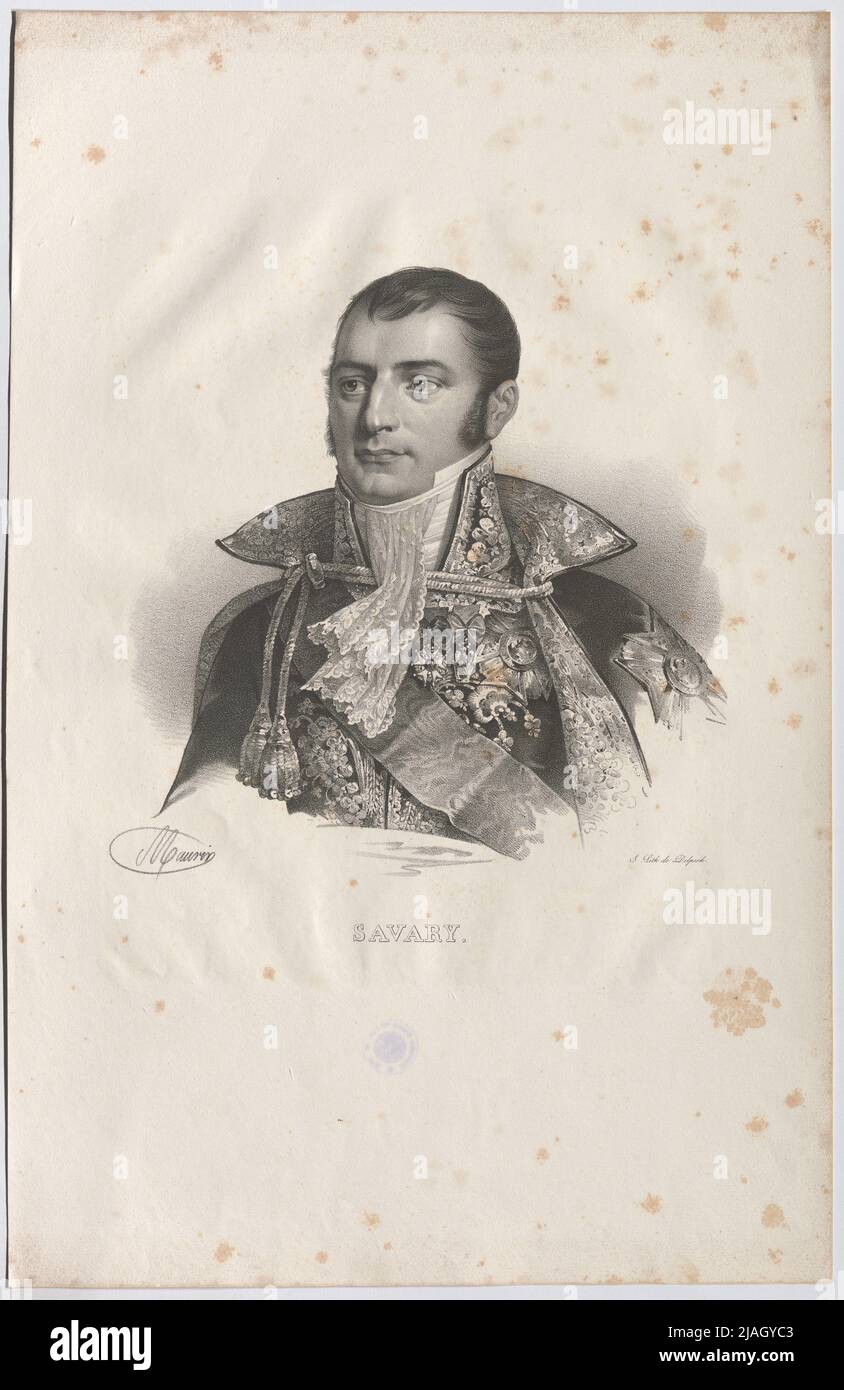 Savary. ". Anne-Jean-Marie-René Savary, Duke of Rovigo, Französischer ...