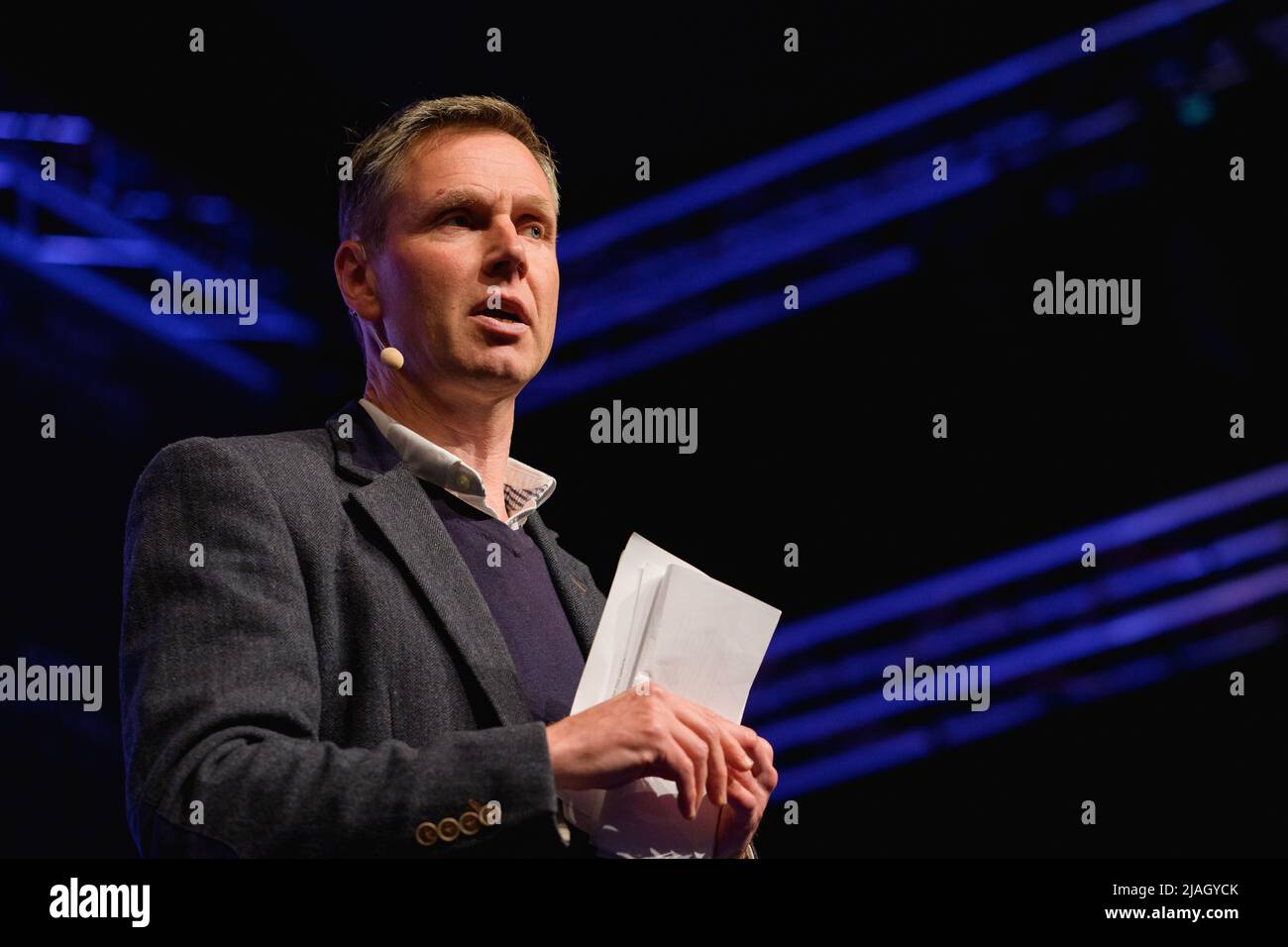 Hay-on-Wye, Wales, UK. 30th May, 2022. Toby Wilkinson at Hay Festival ...