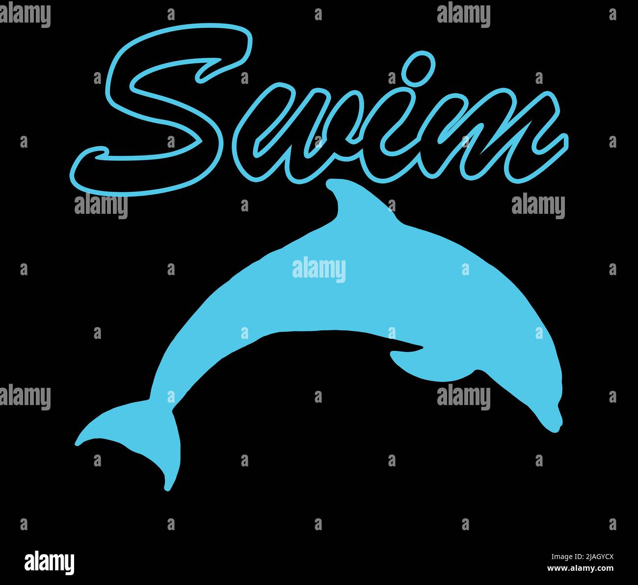 Dolphin logo hi-res stock photography and images - Alamy