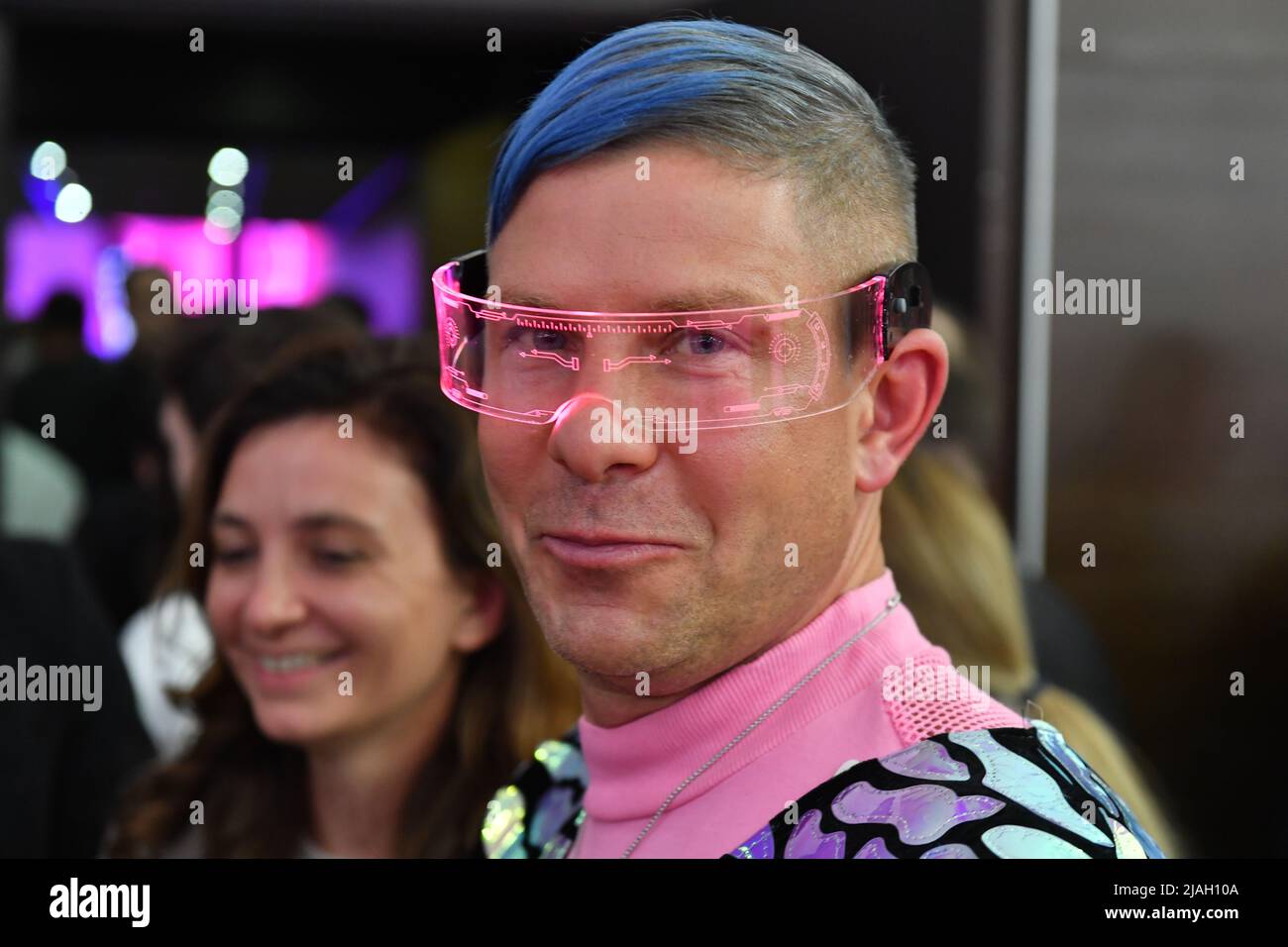 Moscow. The singer Mitya Fomin at a ceremony of delivery of the XI ...