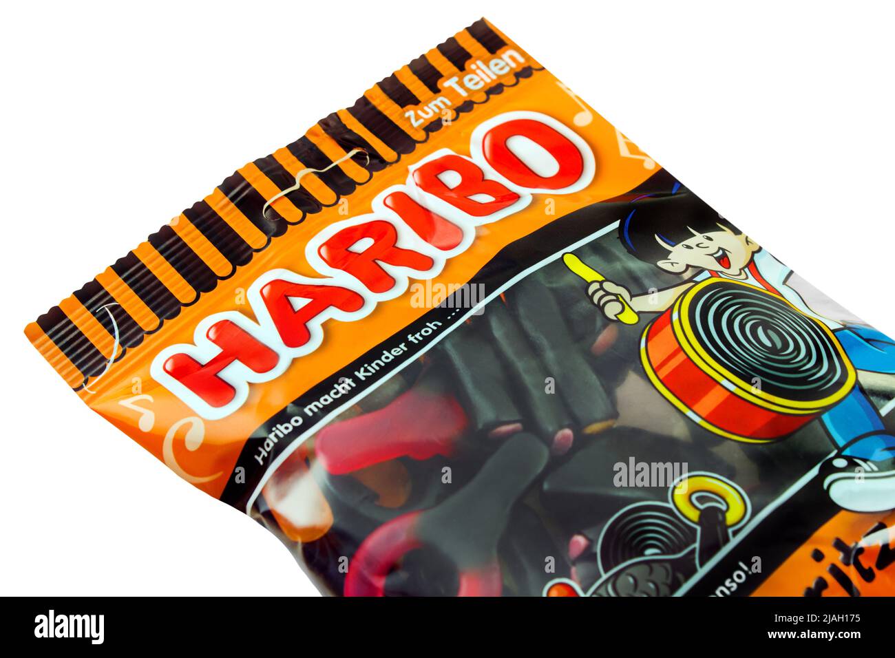 Hamburg, Germany - May 25 2022: Haribo Licorice Sweets isolated on ...